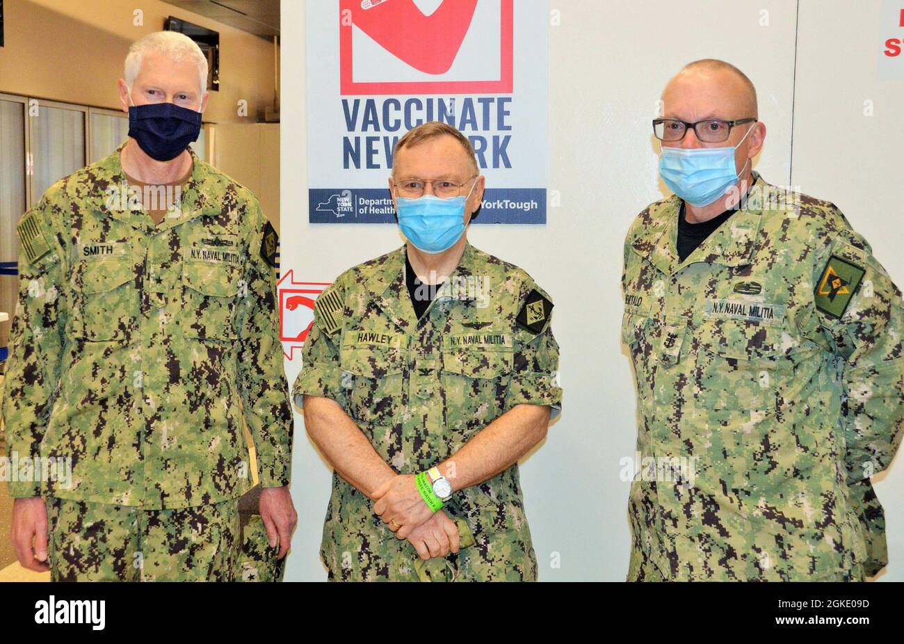 New York Naval Militia Rear Admiral Warren Smith, the commander of the ...