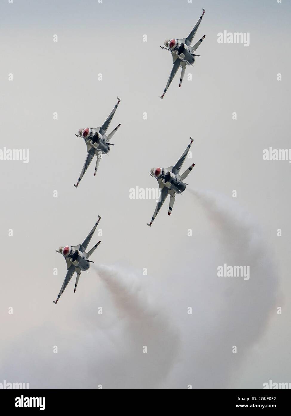 U.S. Air Force Thunderbirds train and present to Gen. Mark D. Kelly ...