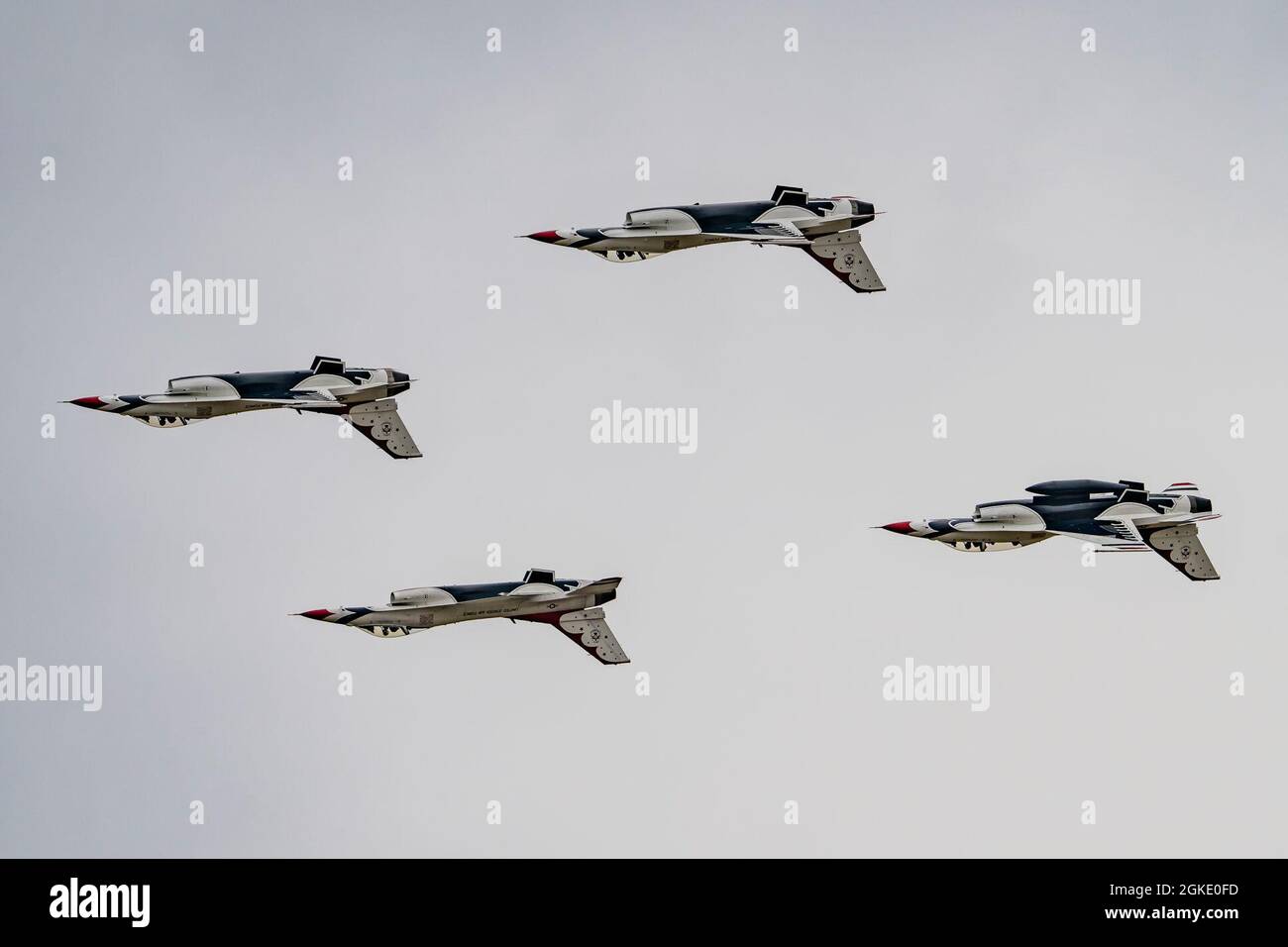 U.S. Air Force Thunderbirds train and present to Gen. Mark D. Kelly ...