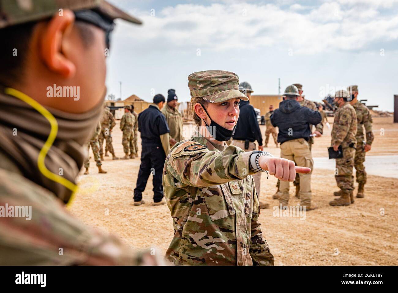 332nd expeditionary civil engineering squadron hi-res stock photography ...