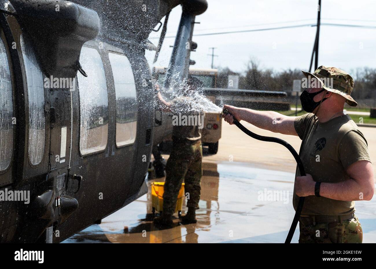 Sgt. Mark Mullen, a crew chief with Charlie Company, 1st Assault ...