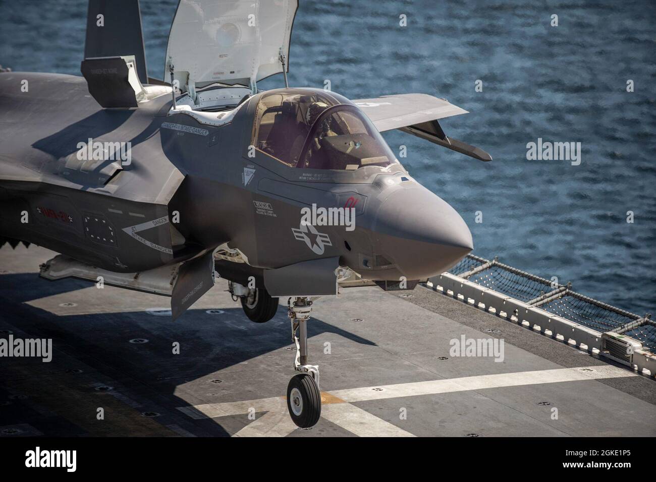 PACIFIC OCEAN (March 24, 2021) A U.S. Marine Corps F-35B Lightning II ...