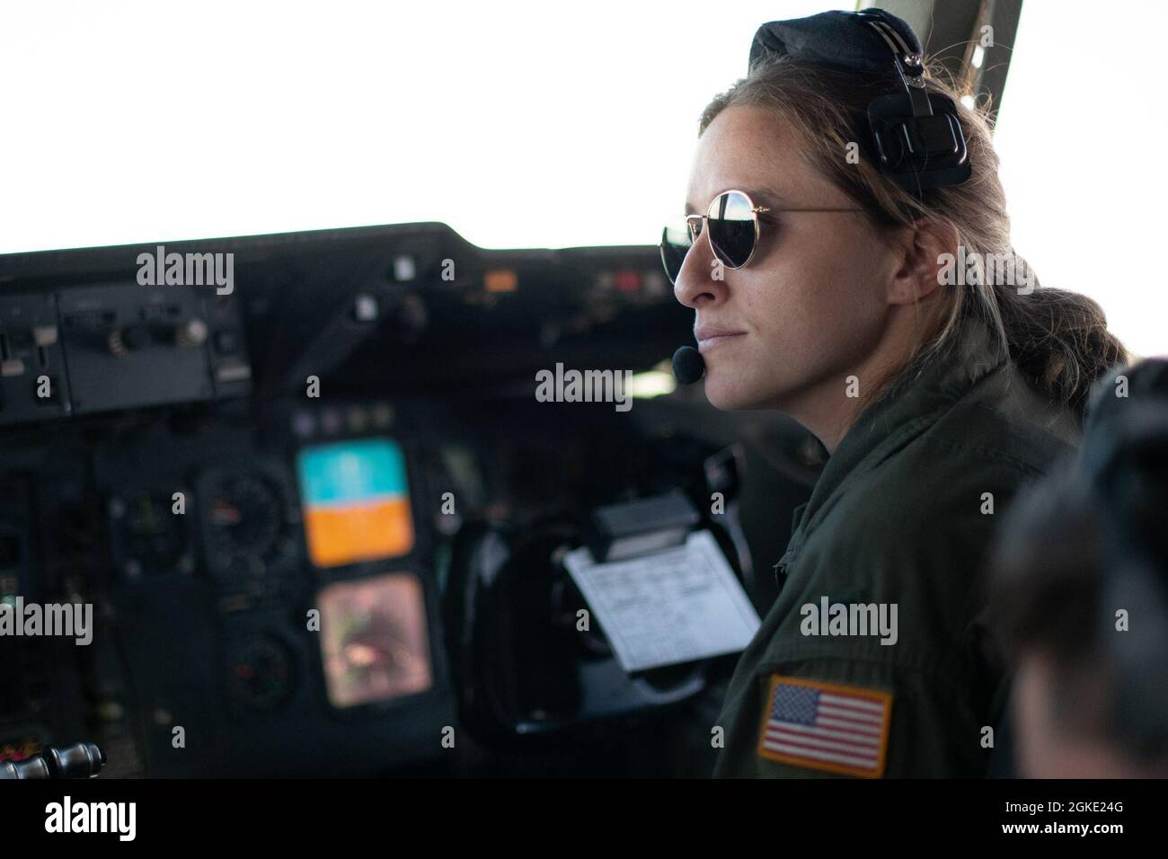 U.S. Air Force 1st Lt. Macy Miller, 6th Air Refueling Squadron KC-10 ...
