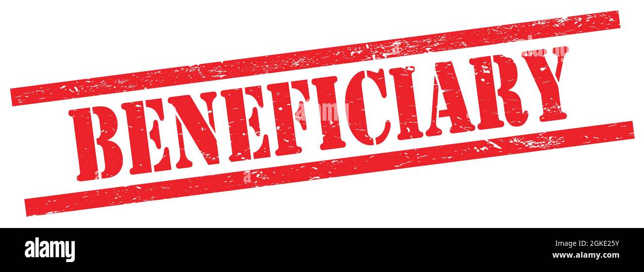 Beneficiary stamp hi-res stock photography and images - Alamy