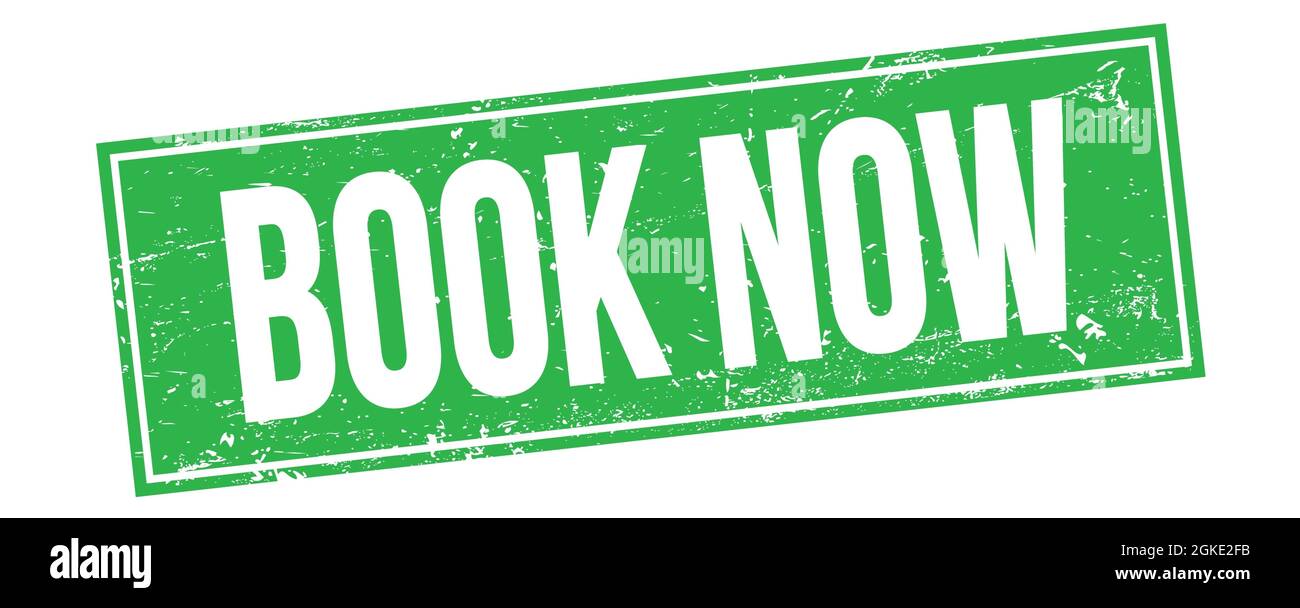 Book now stamp sign seal hi-res stock photography and images - Alamy