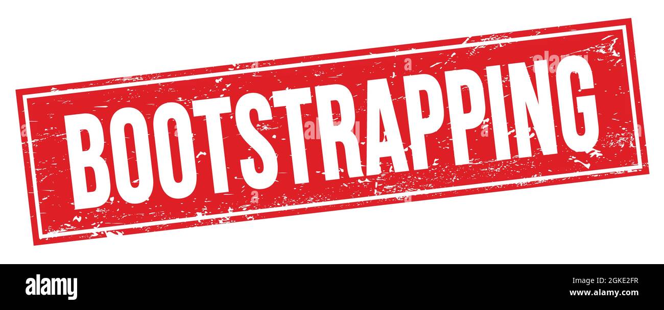 Bootstrapping stamp hi-res stock photography and images - Alamy