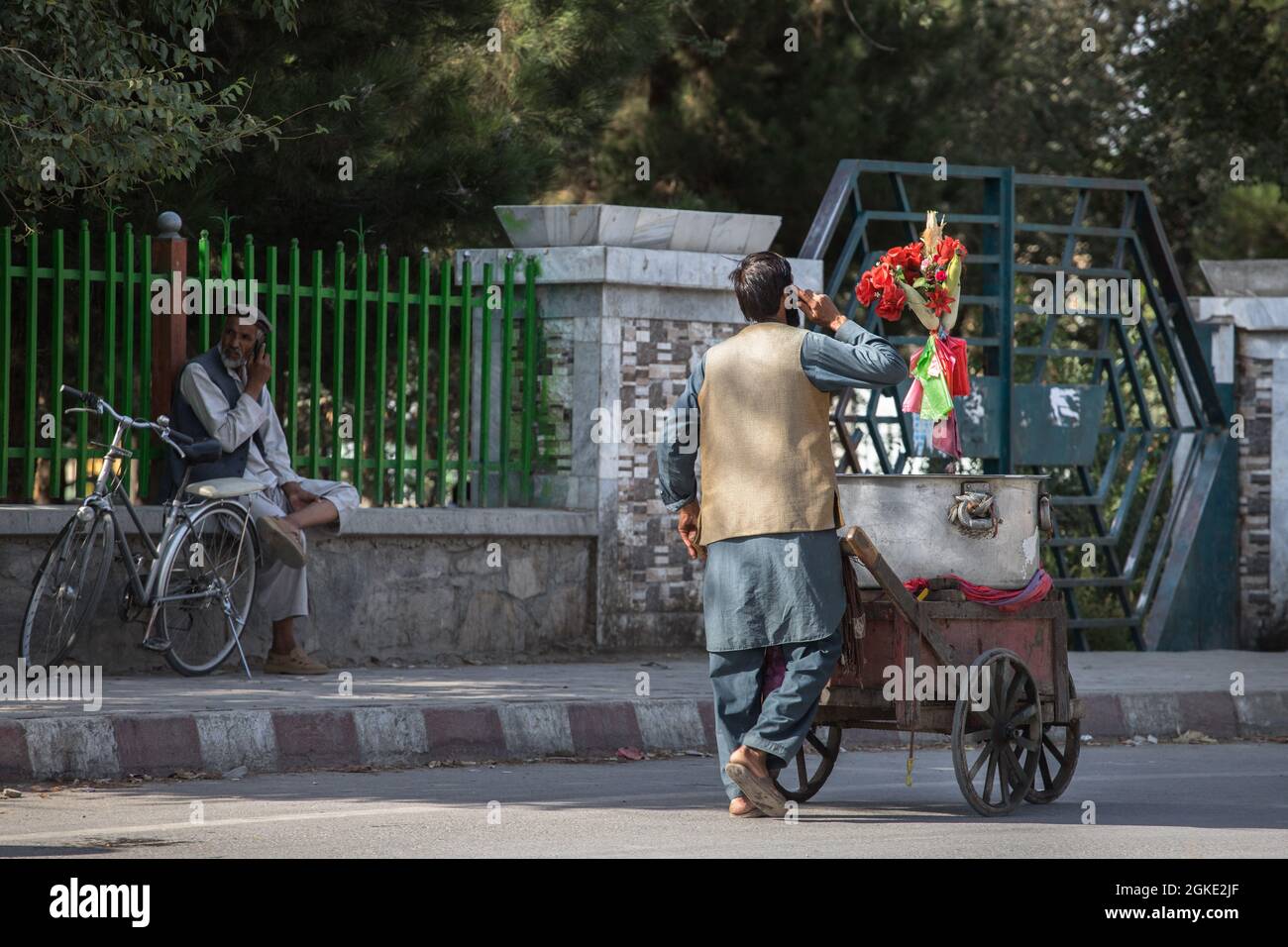 EDITORIAL USE ONLY - Photo taken on September 14, 2021, Kabul ...
