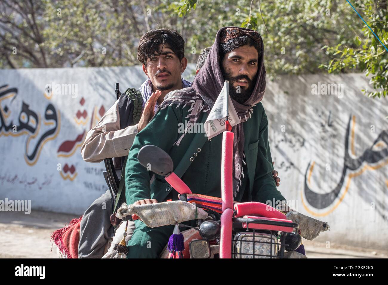 EDITORIAL USE ONLY - Photo taken on September 14, 2021, Kabul ...