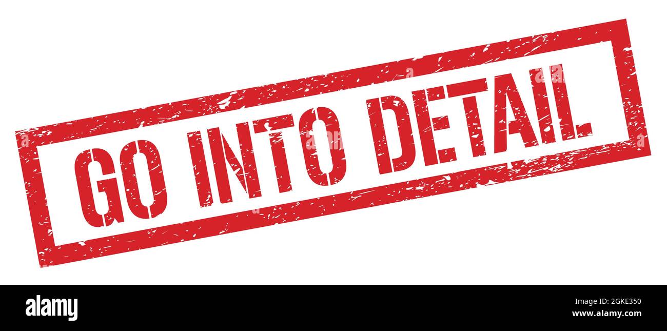 Go into detail hi-res stock photography and images - Alamy