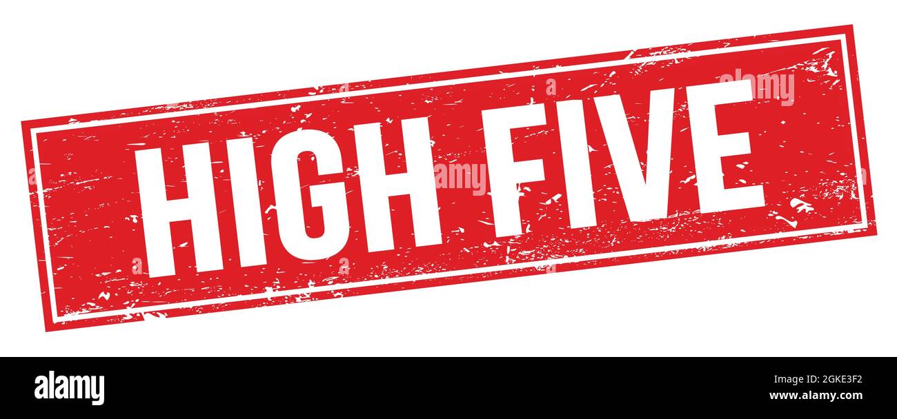 High five word hi-res stock photography and images - Alamy