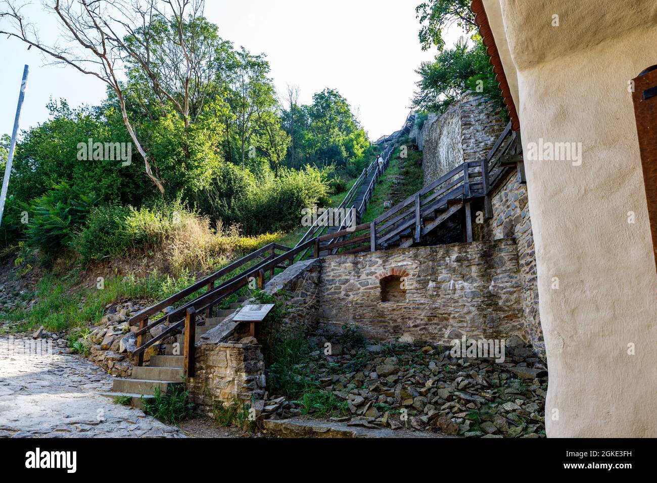 The Deva Castle in Romania Stock Photo - Alamy