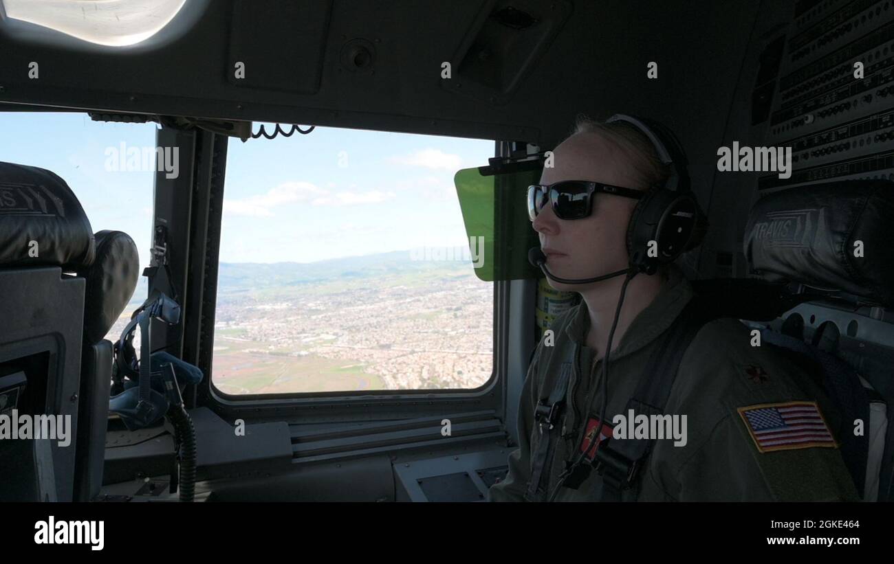 U.S. Air Force Maj. Jessica Foster, 21st Airlift Squadron aircraft ...