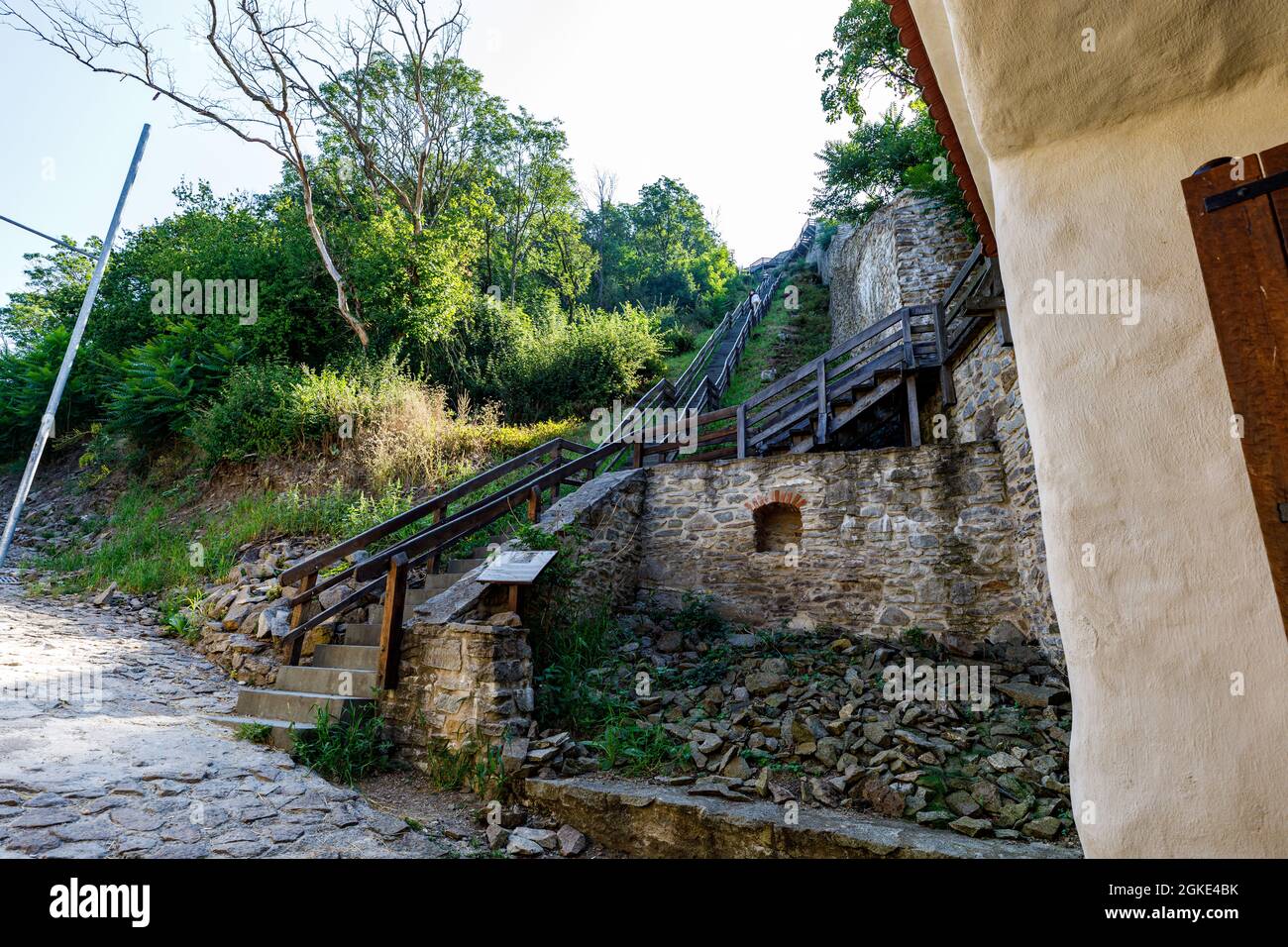 The Deva Castle in Romania Stock Photo - Alamy