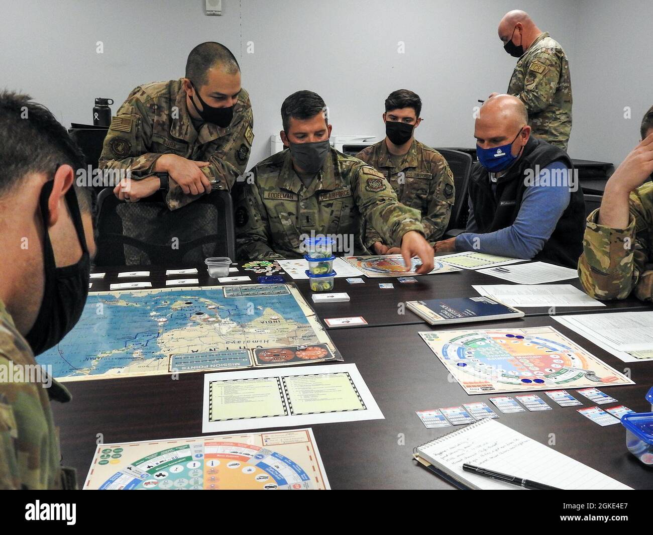 Airmen from various units within the 621st Contingency Response Wing ...