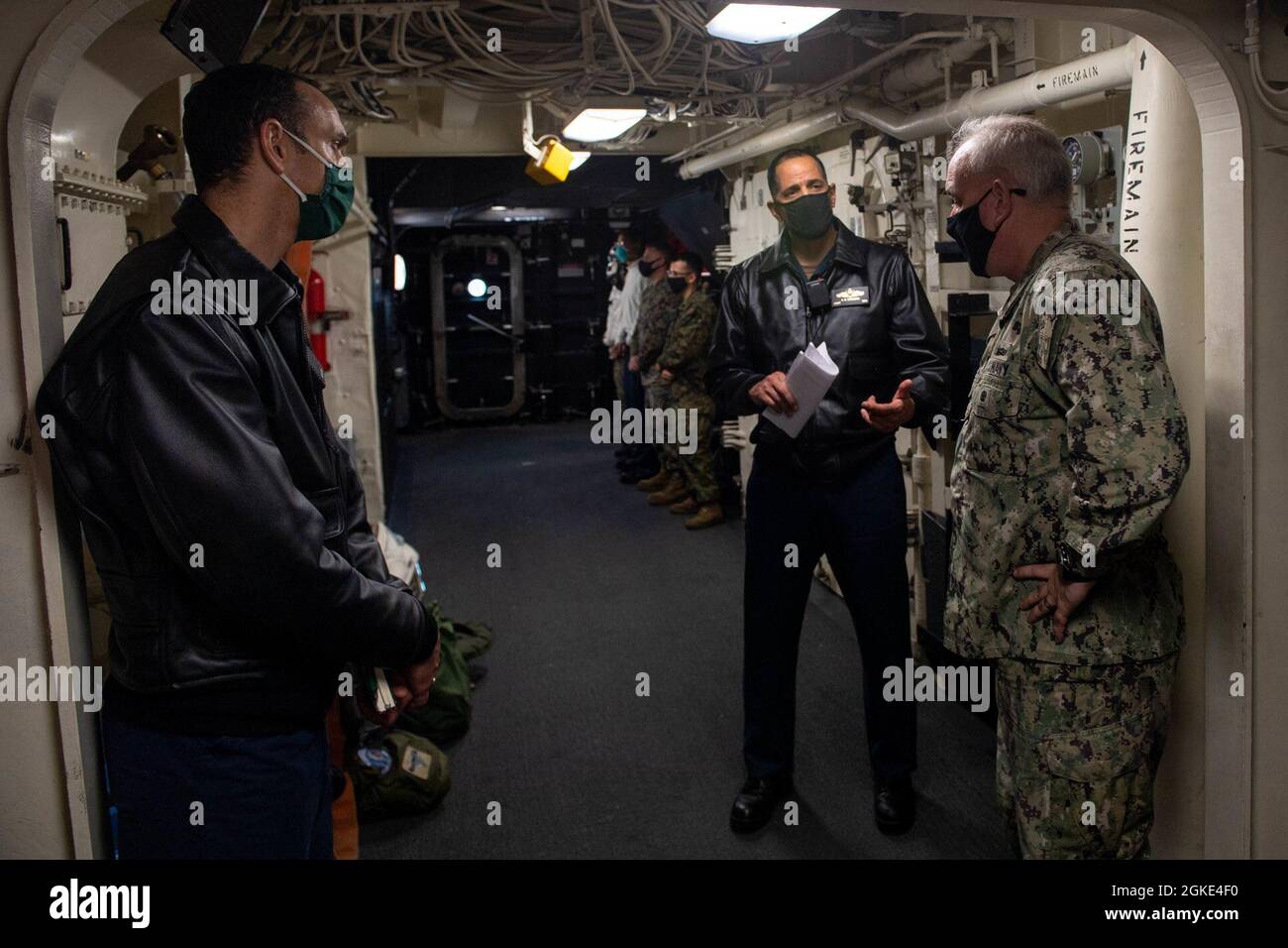 PACIFIC OCEAN (March 25, 2021) —Rear Adm. Philip Sobeck, Commander ...