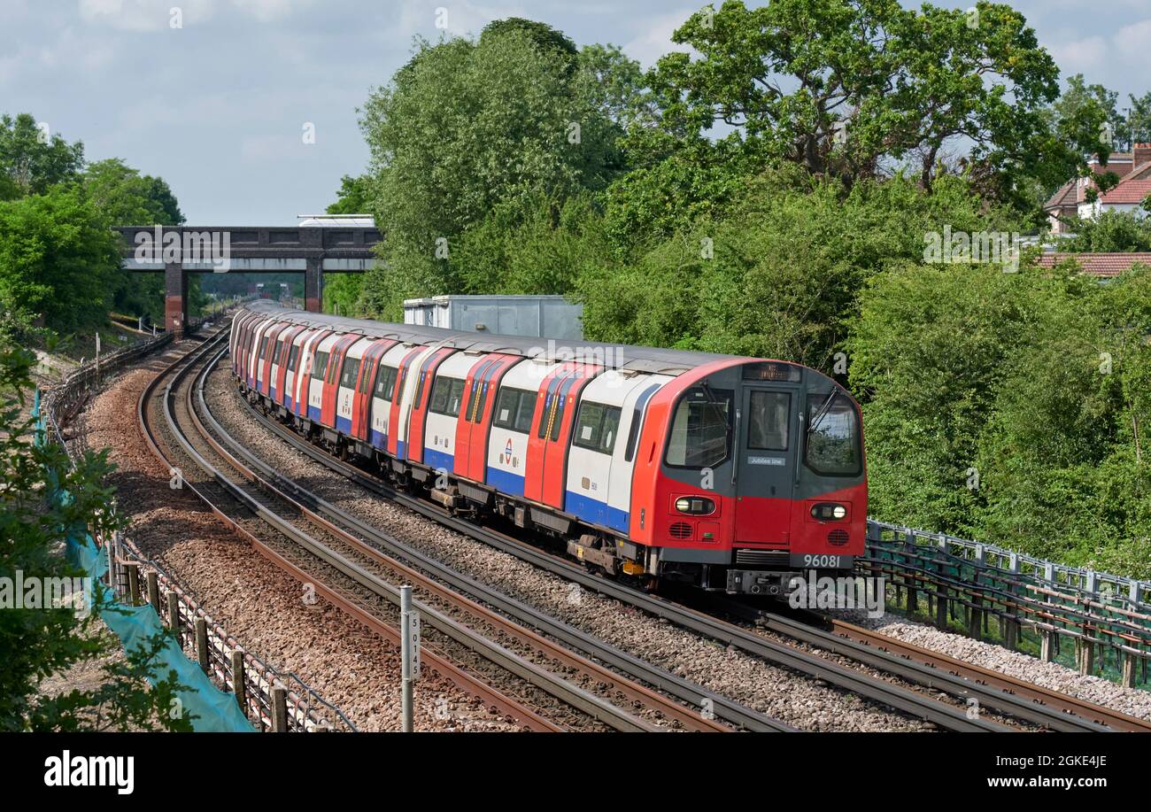 Train passes underground tube railway hi-res stock photography and ...