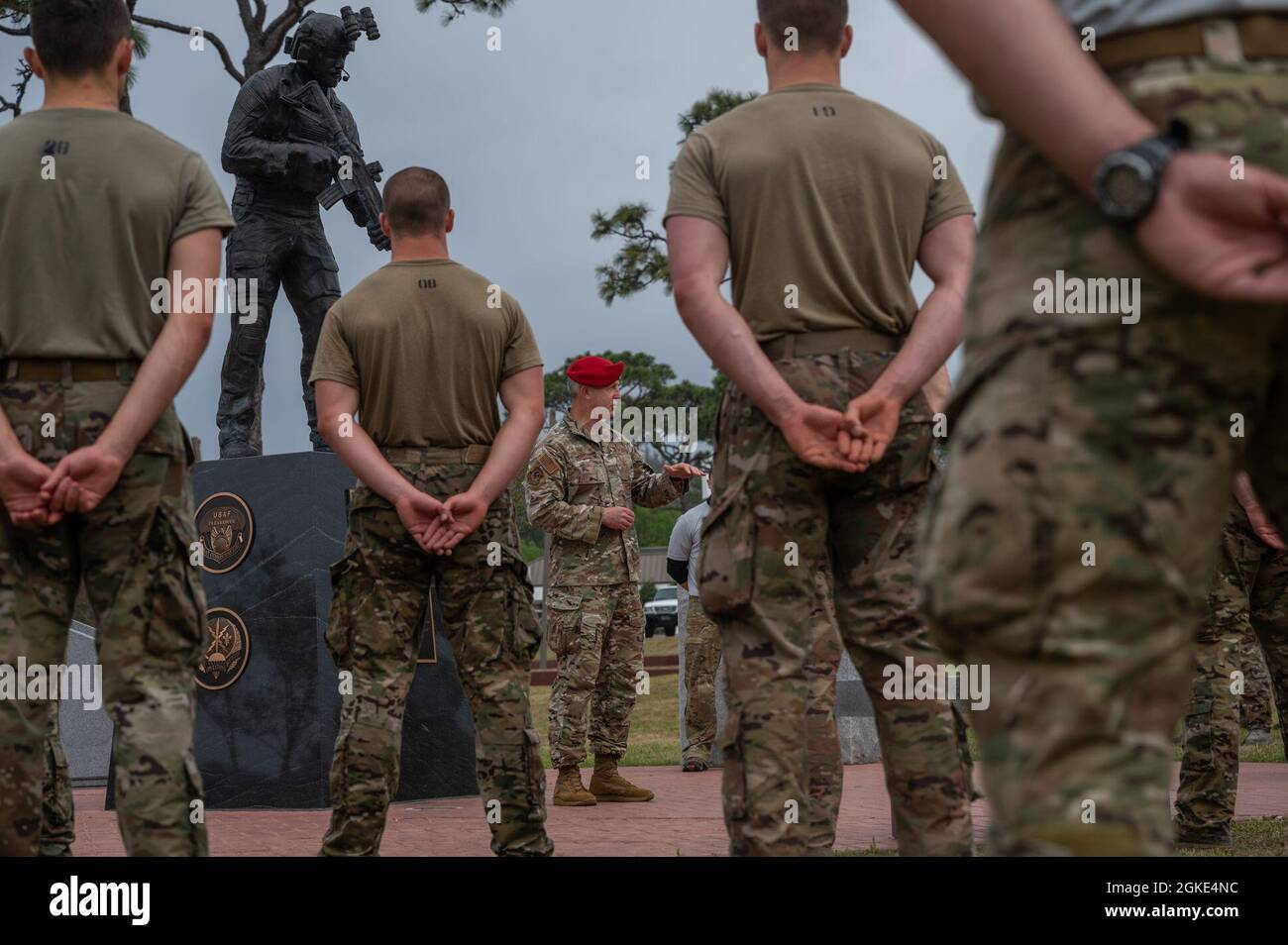 U.S. Air Force Col. Matt Allen, 24th Special Operations Wing commander ...