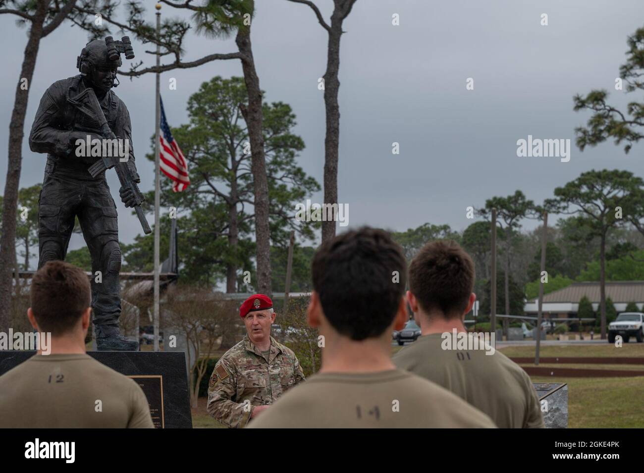 U.S. Air Force Col. Matt Allen, 24th Special Operations Wing commander ...
