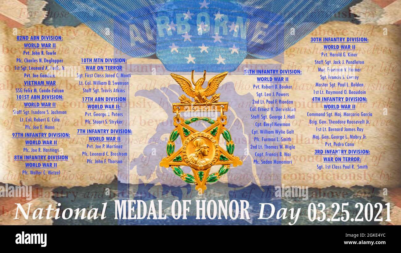 Medal of Honor Day is a United States federal observance that is ...