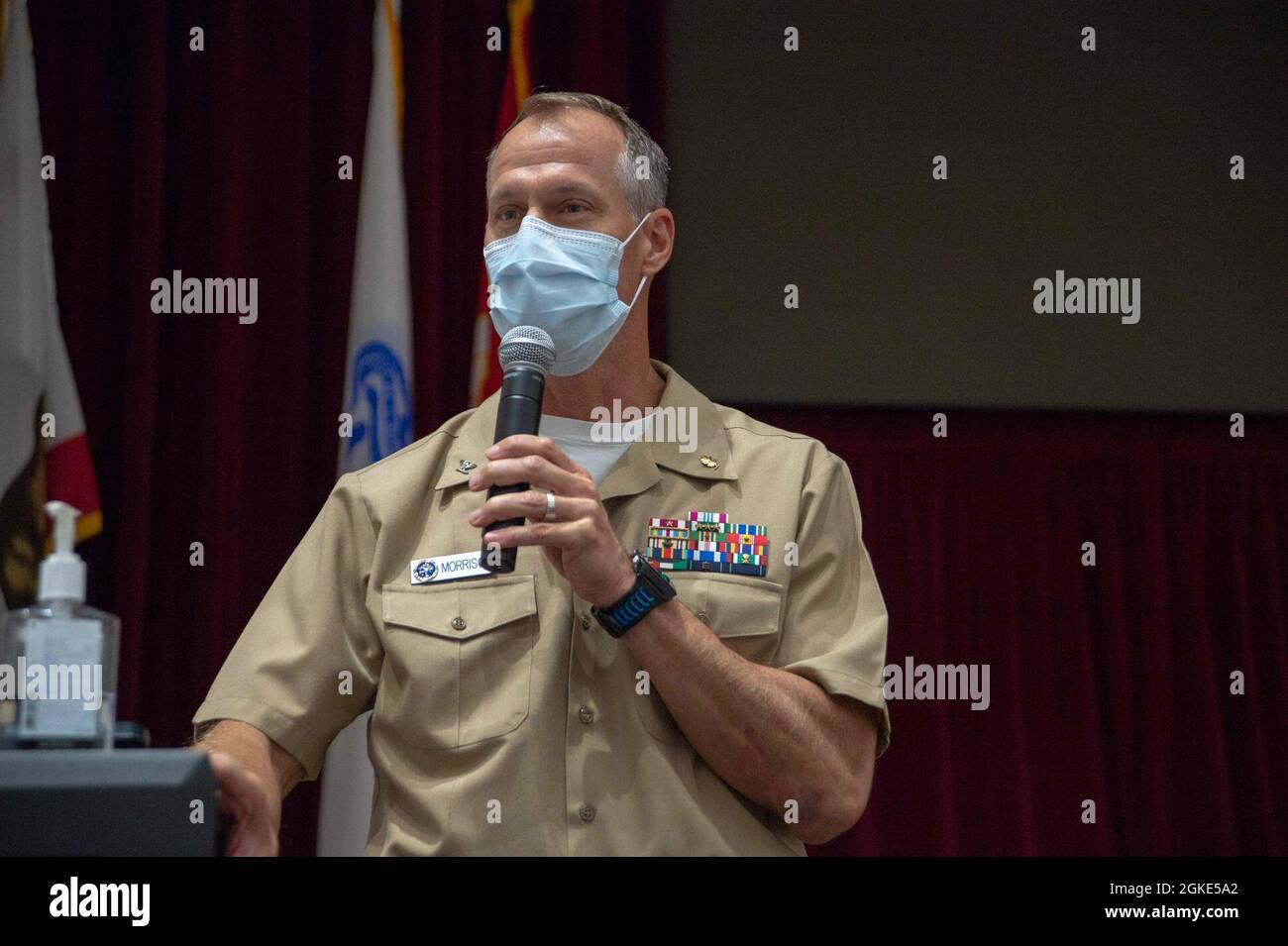 210326-N-LW757-2003 SAN DIEGO (Mar. 26, 2021) Capt. Devin Morrison ...