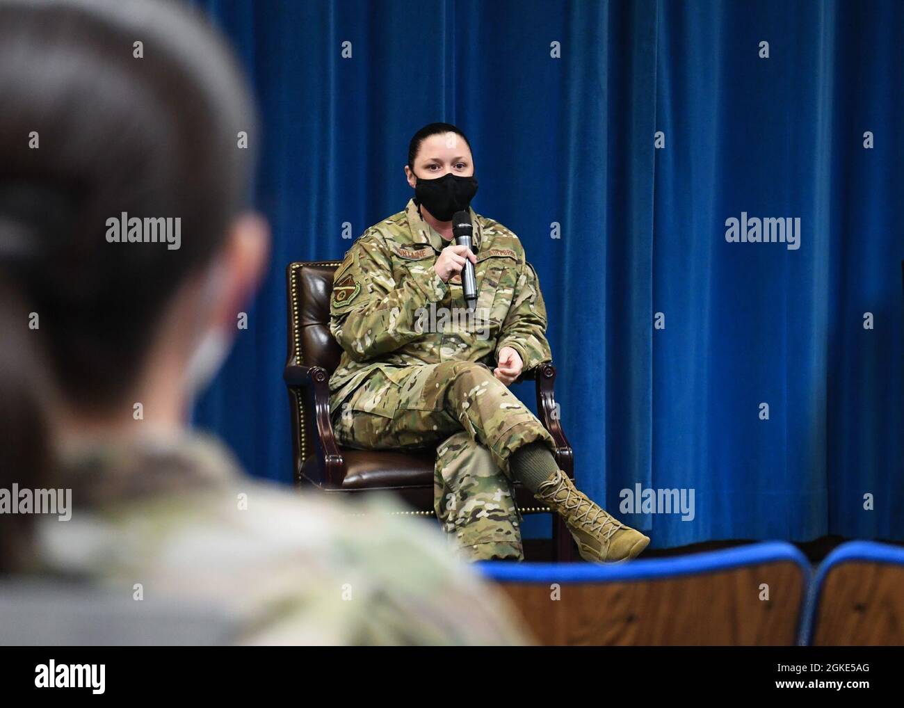 U.S. Air Force Chief Master Sgt. Tessa M. Fontaine, 377th Mission ...