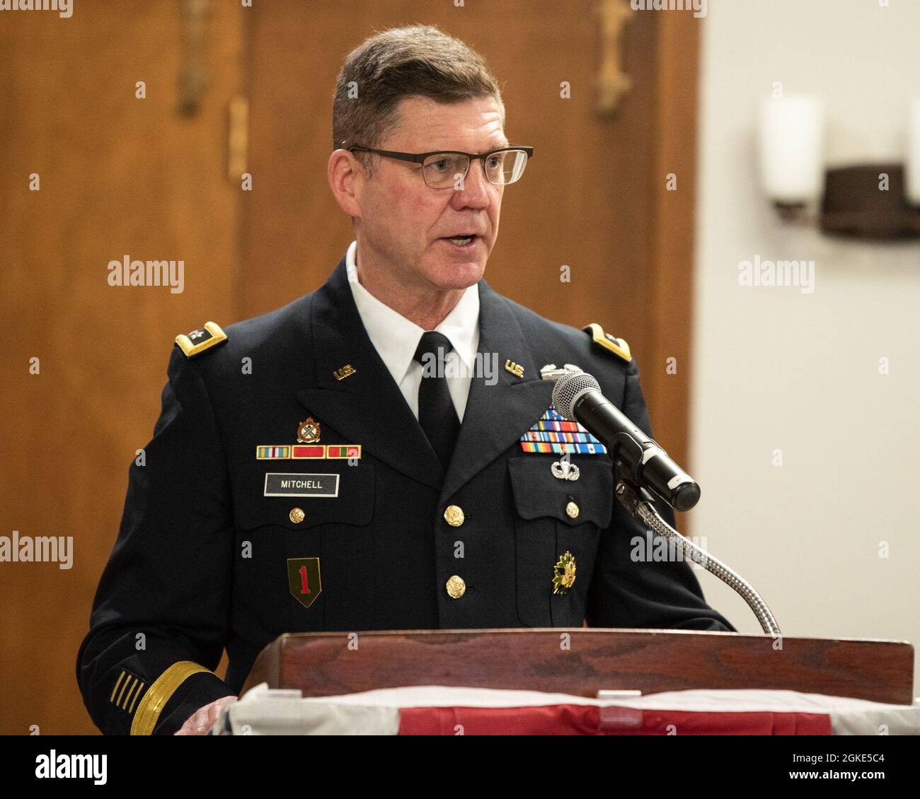 Maj. Gen. Daniel Mitchell, commanding general, U.S. Army Sustainment ...