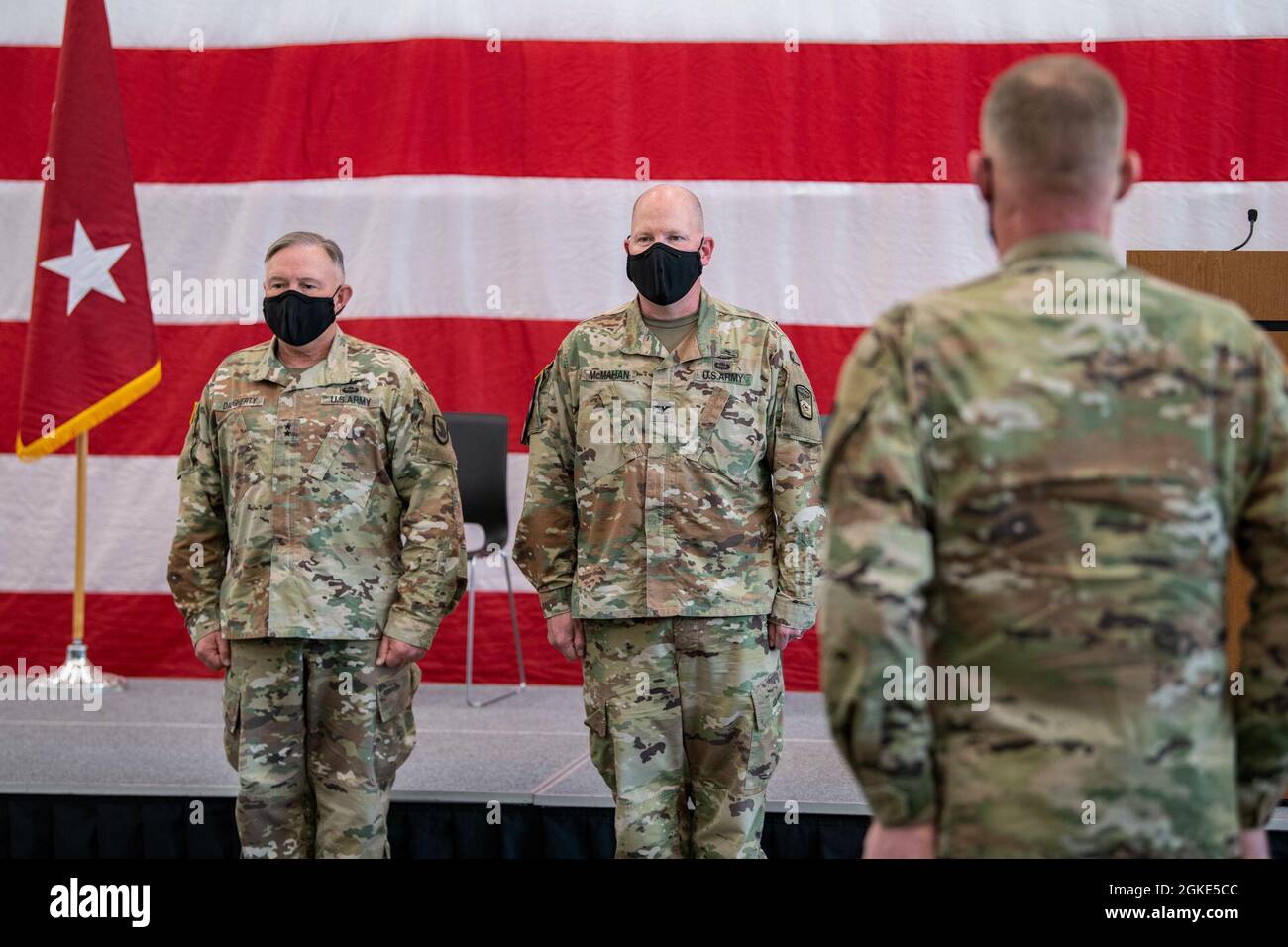 Army Maj. Gen. Bret Daugherty, the Adjutant General of the Washington ...