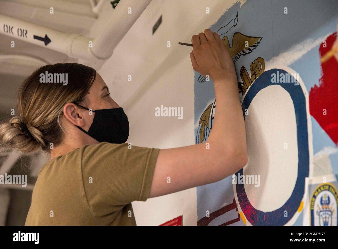ARABIAN SEA (March 26, 2021) – U.S. Navy Information Systems Technician ...