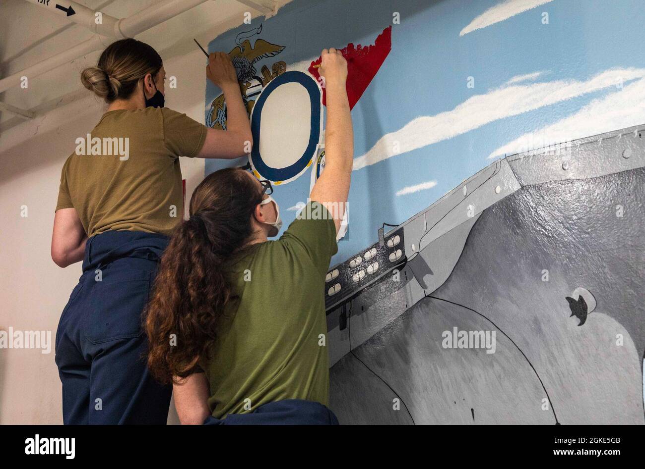 ARABIAN SEA (March 26, 2021) – U.S. Navy Information Systems Technician ...