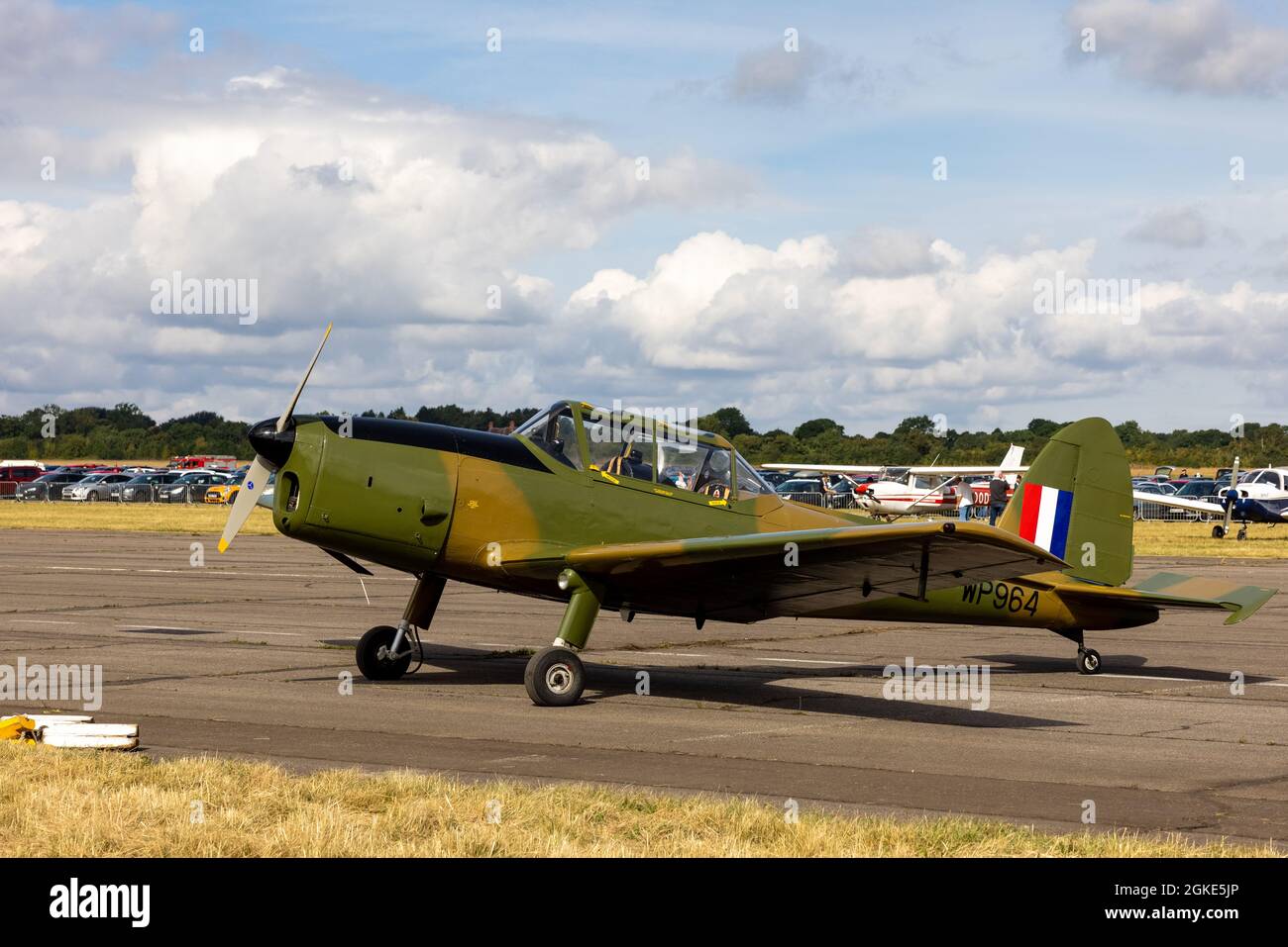1952 De Havilland DHC-1 Chipmunk in Army Air Corps livery on static ...