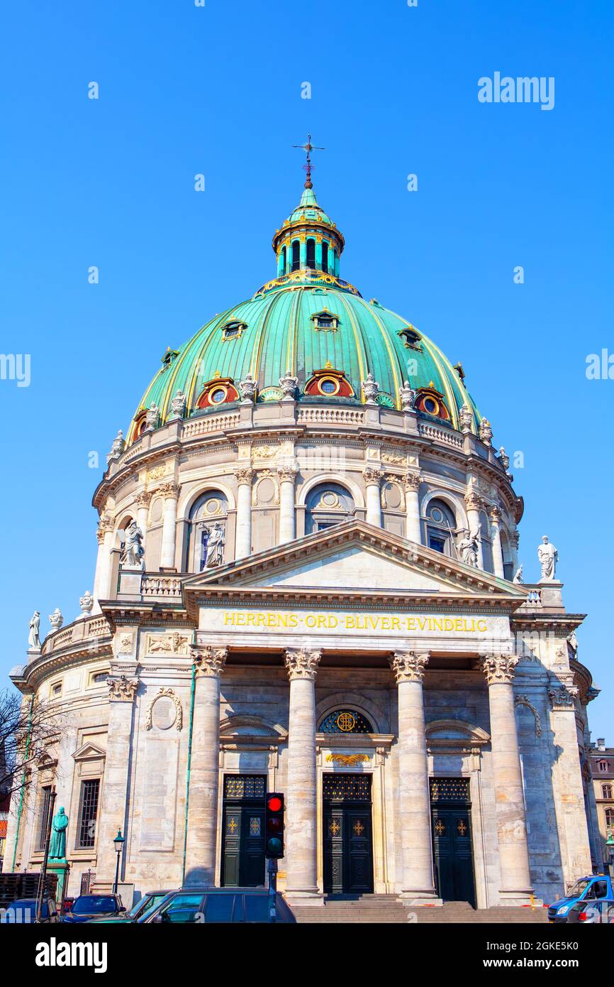 Cathedral Of The Lutheran Church Of Denmark High Resolution Stock ...