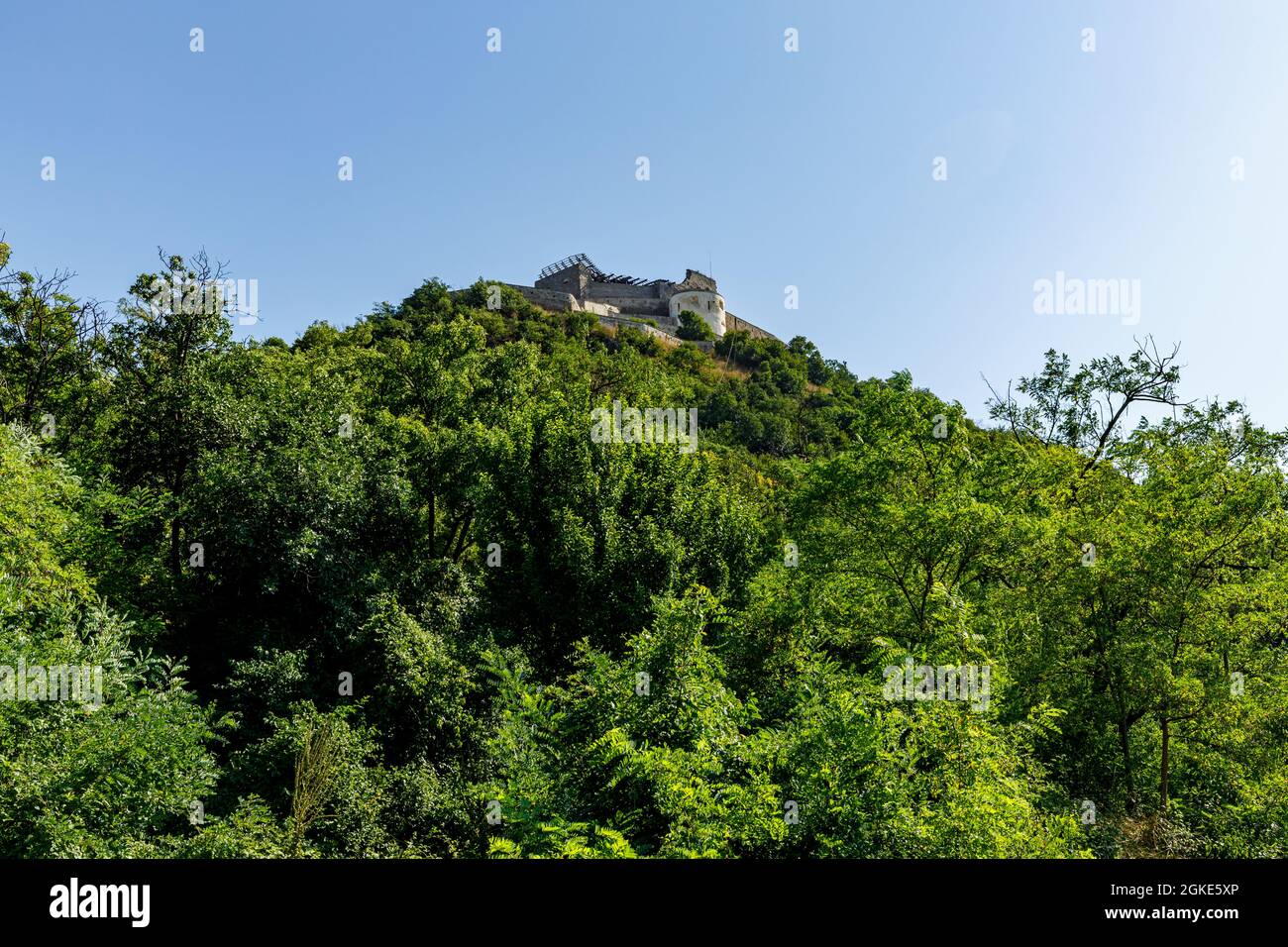 The Deva Castle in Romania Stock Photo - Alamy