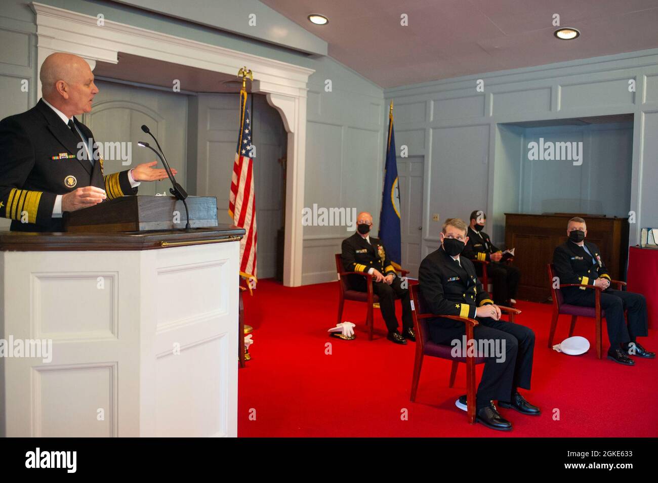 Rear adm brian davies hi-res stock photography and images - Alamy