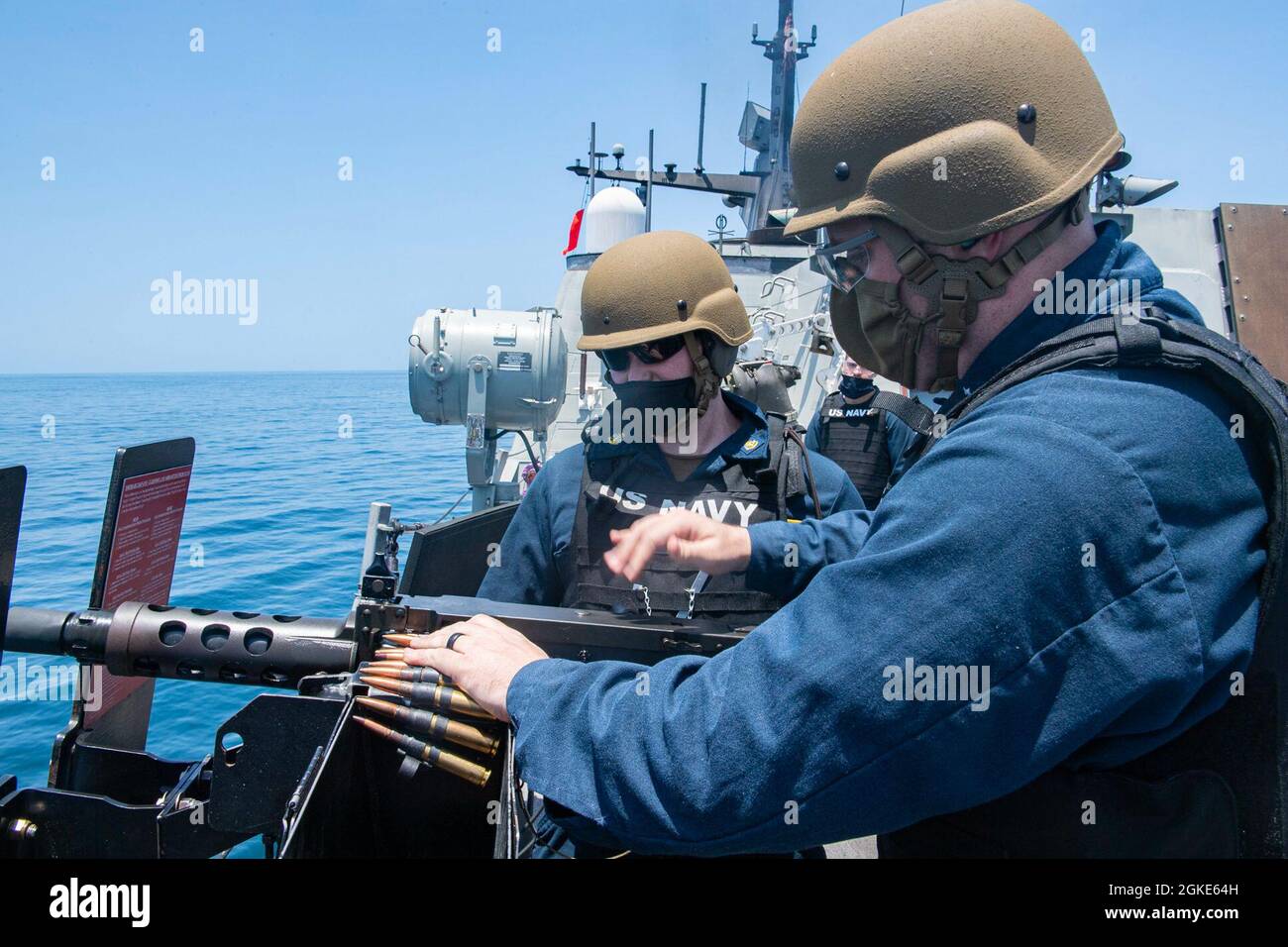 210326-N-RC007-1002 EASTERN PACIFIC OCEAN (March 26, 2021) Senior Chief ...