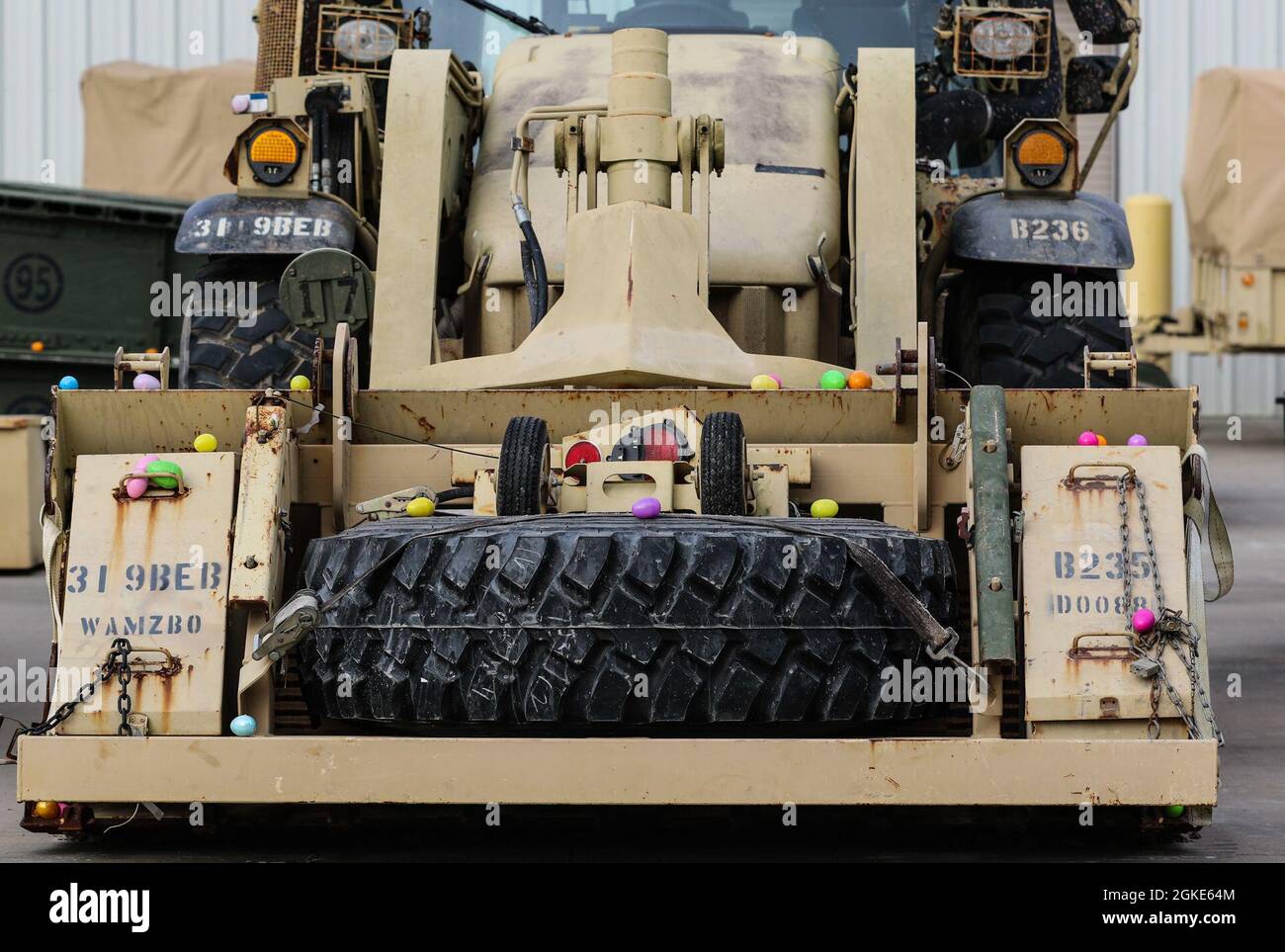 A High Mobility Engineer Excavator from 9th Engineer Battalion, 2nd ...