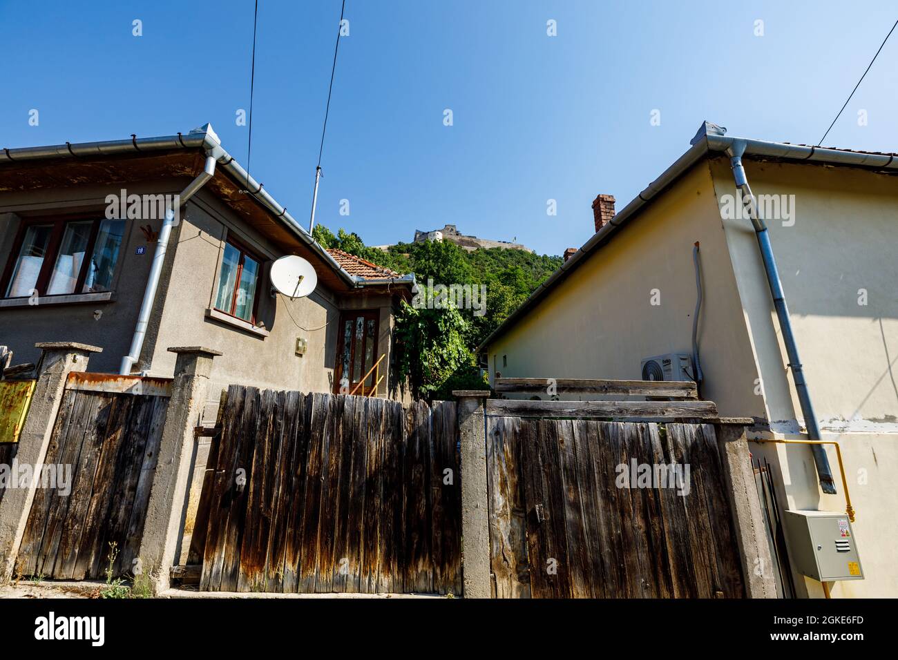 The Deva Castle in Romania Stock Photo - Alamy