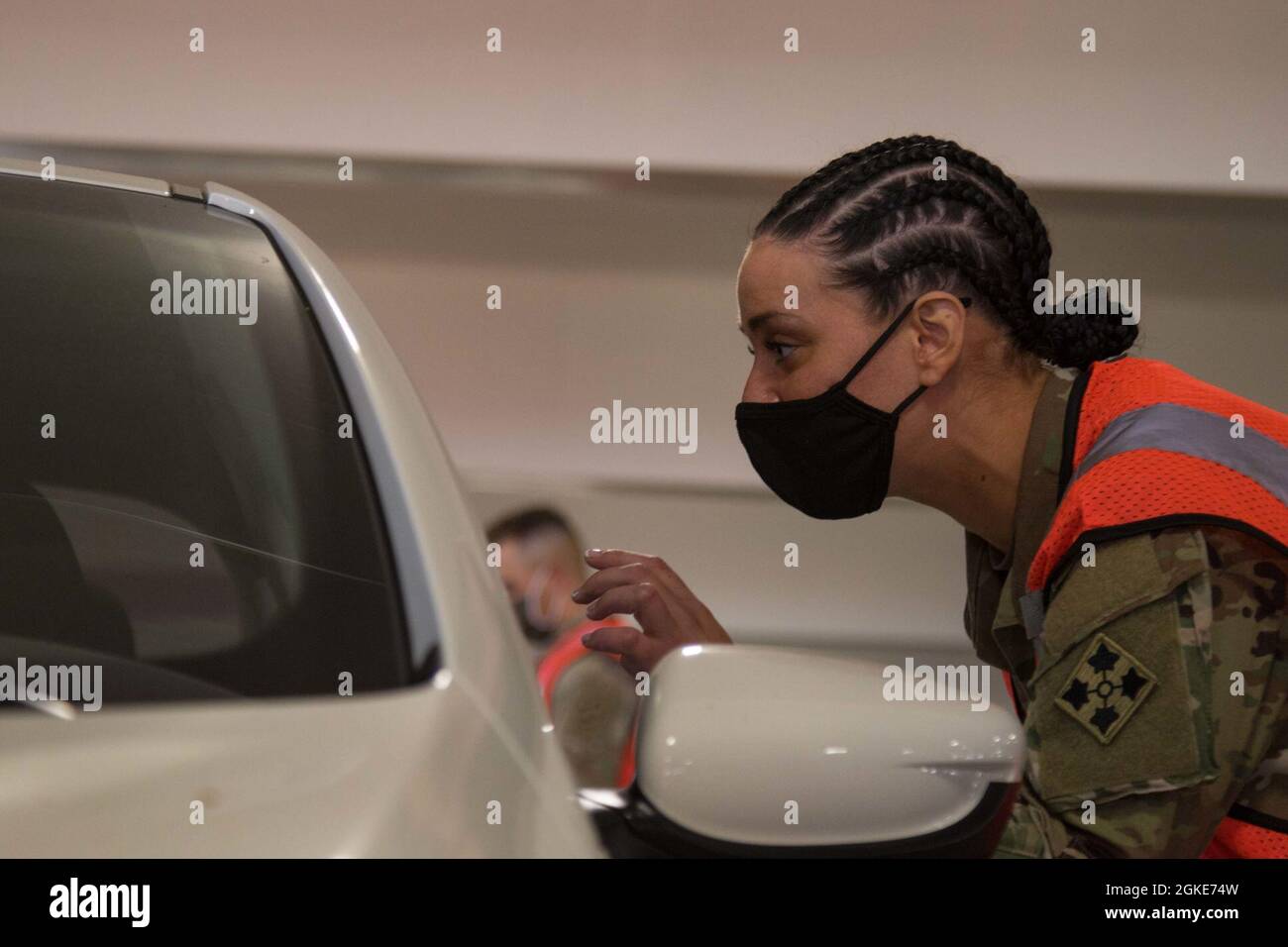 U.S. Army Pfc. Kaitlin Skinner, a combat engineer from Orange City ...