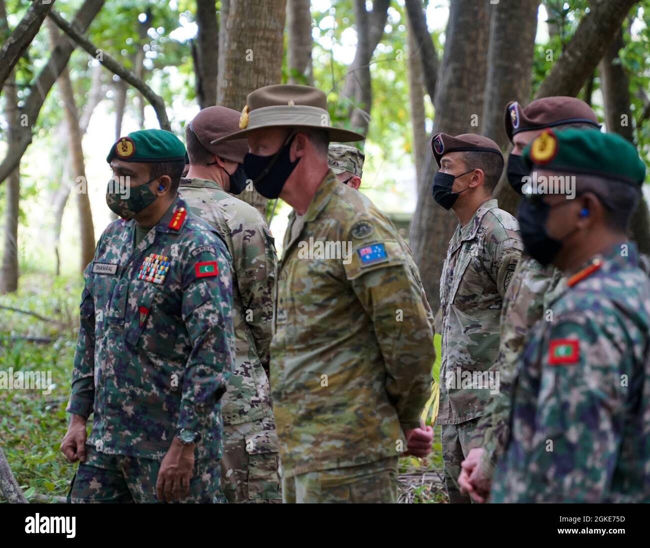 Maj. Gen. Abdulla Shamaal, Chief of Defence Force, Maldives National ...