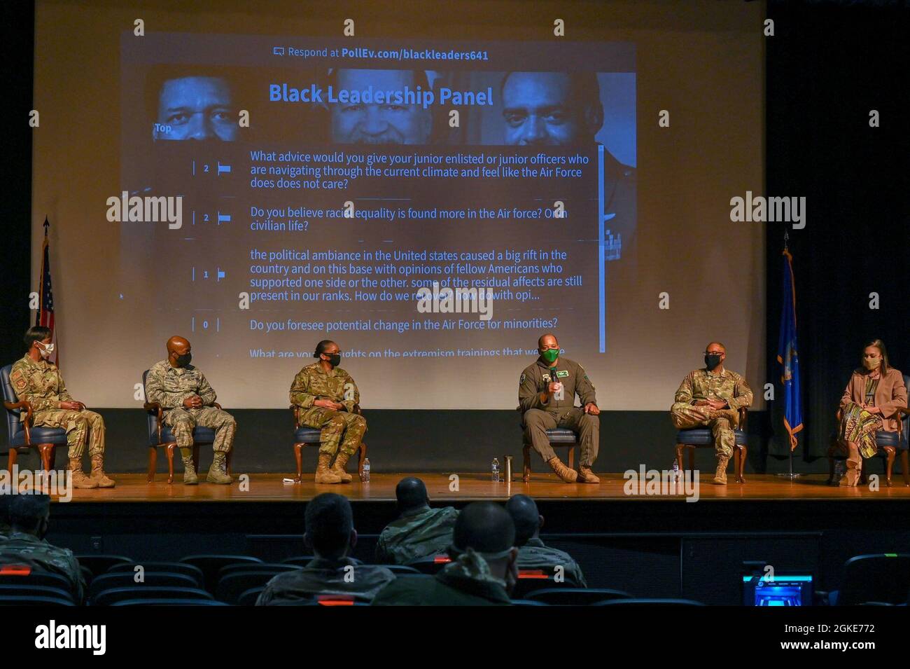 Members of a black leadership panel discuss the racial disparity review ...