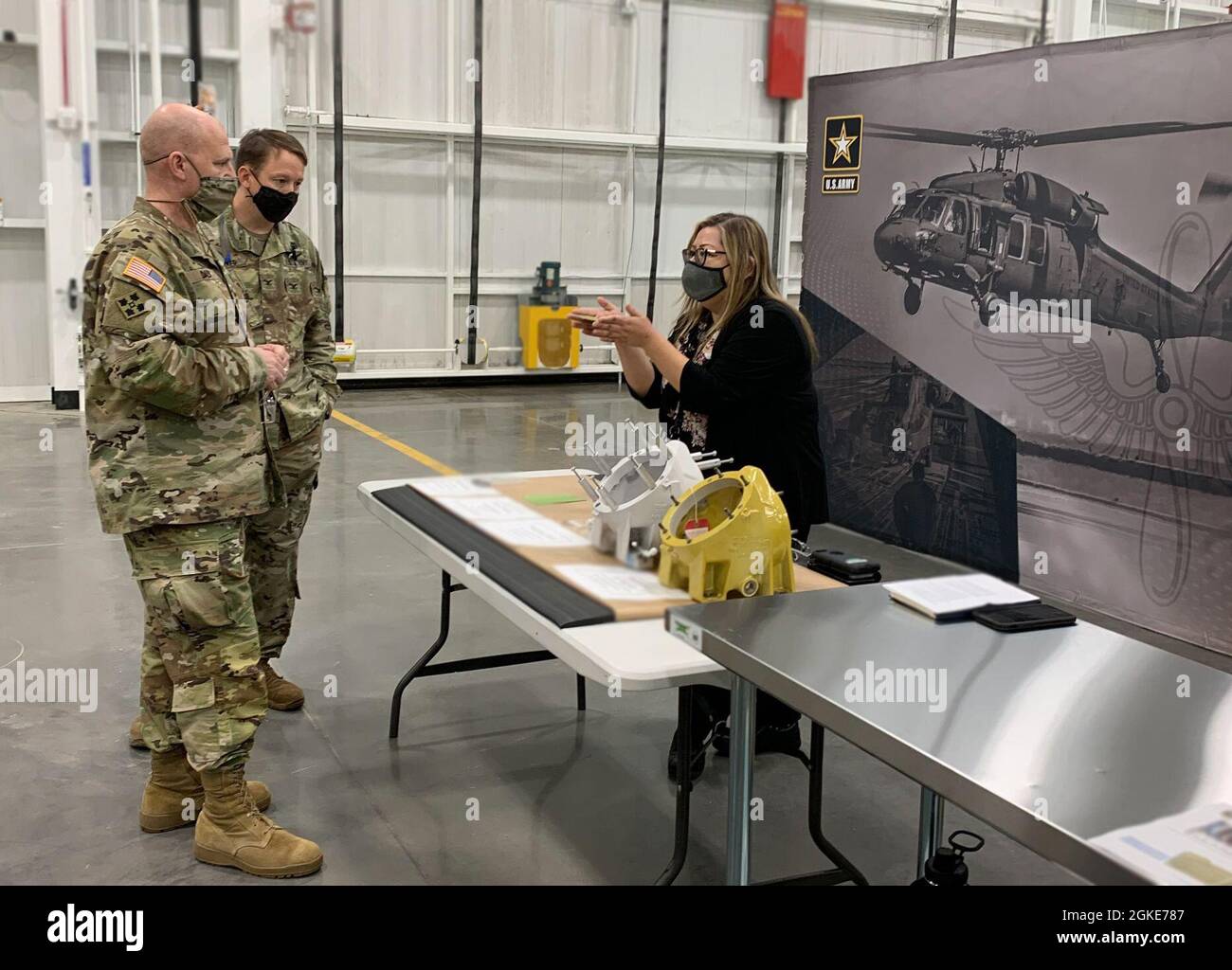 GEN Daley visits CCAD Stock Photo - Alamy