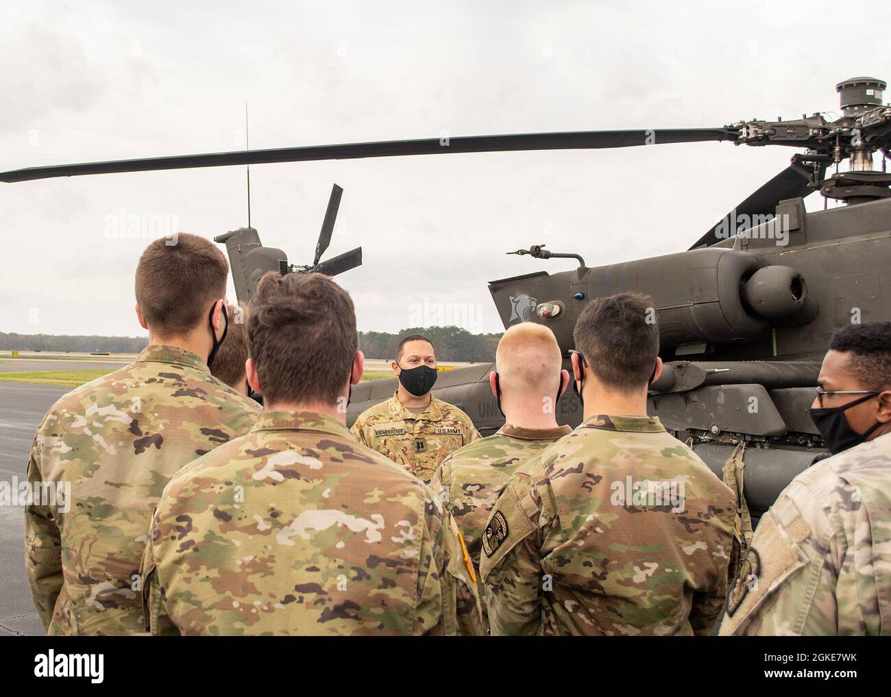 U.S. Army Cpt. Michael Kromenacker, an AH-64 Apache helicopter pilot ...