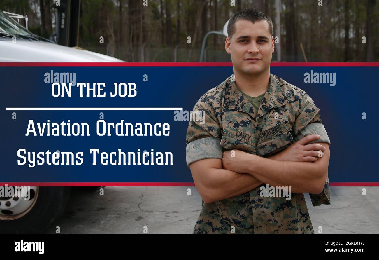 U.S. Marine Corps Staff Sgt. Michael Casey, an ordnance technician ...