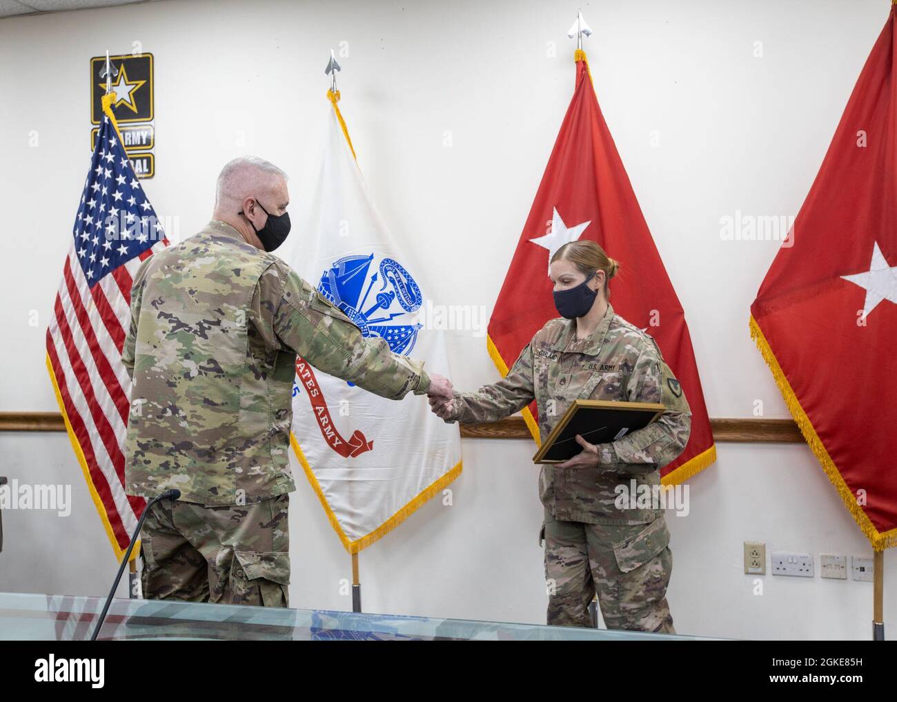Maj. Gen. John P. Sullivan, commanding general, 1st Theater Sustainment ...