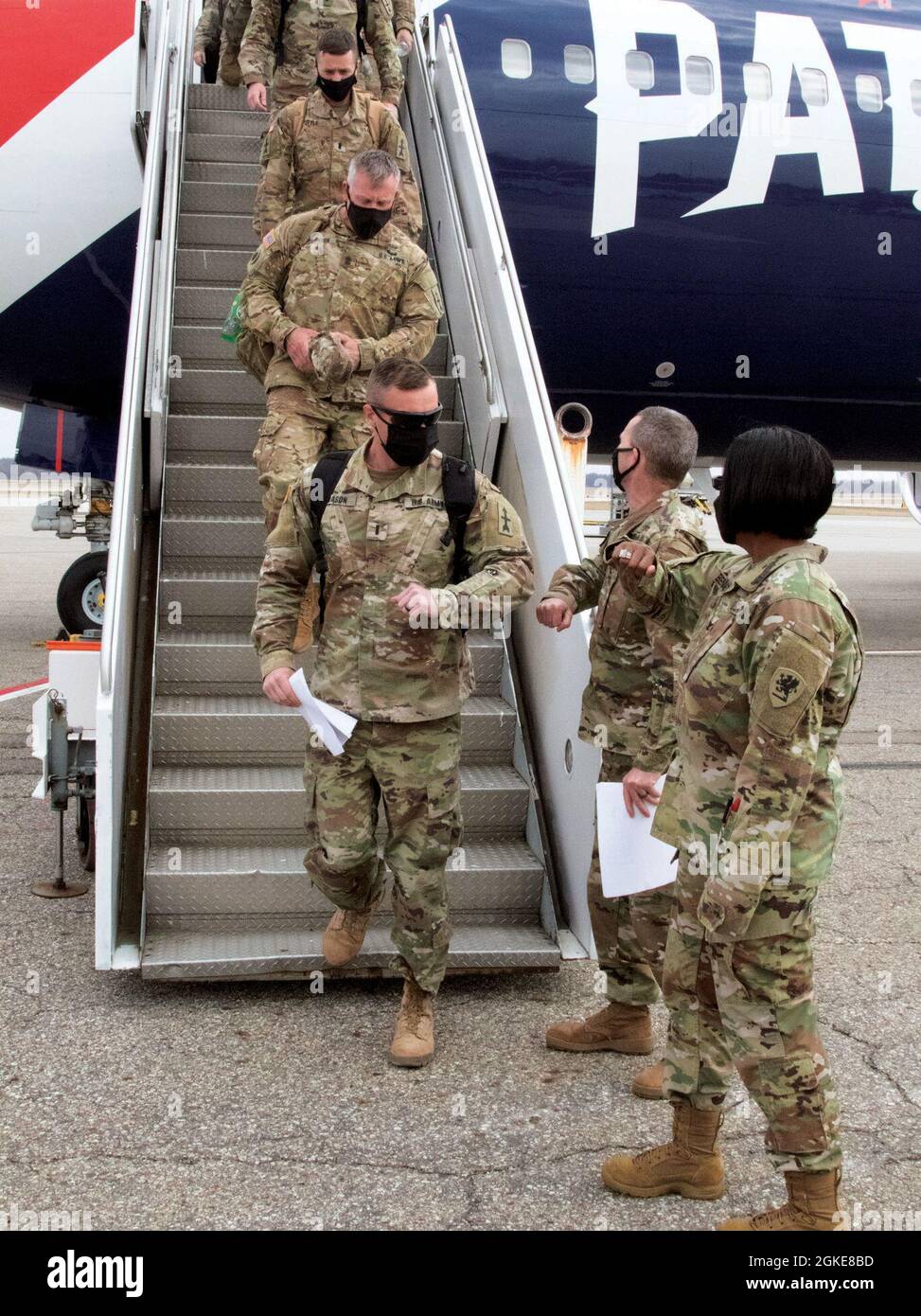 Michigan National Guard Soldiers from the 3-126 Infantry Battalion ...