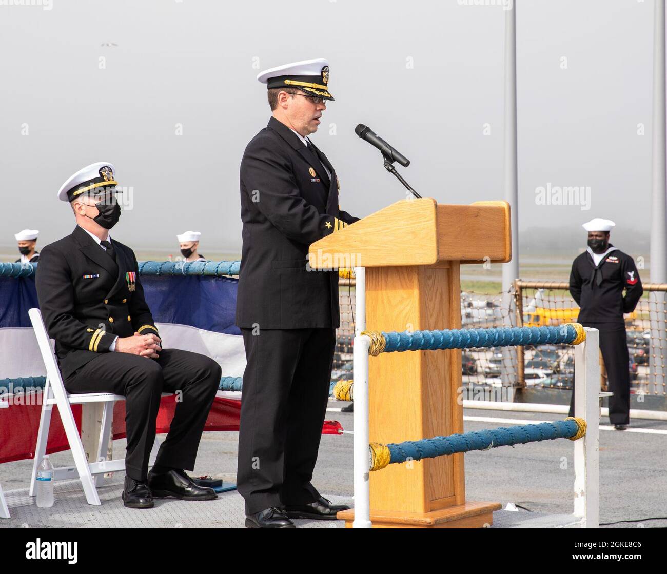210327-N-GF955-1098 NAVAL STATION MAYPORT, Fla. (March 27, 2021) Cmdr ...