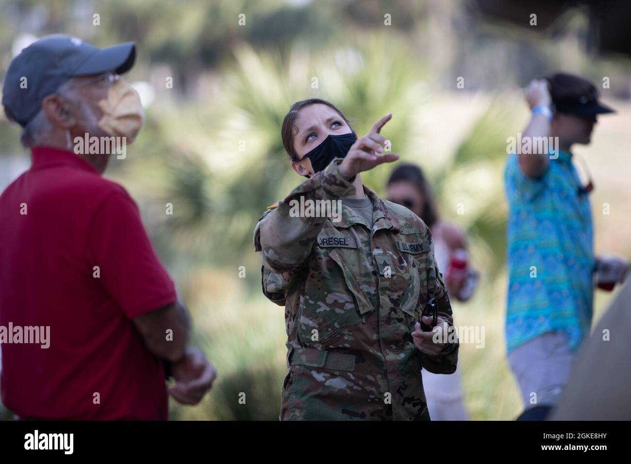 Sgt. Amanda Dresel, a CH-47 Chinook helicopter maintainer assigned to ...