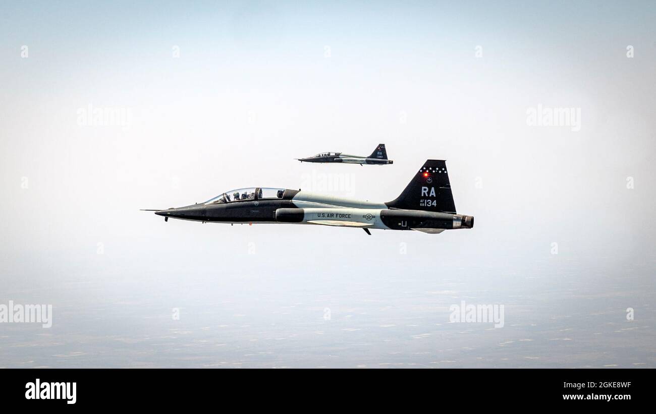U.S. Air Force T-38 Talons assigned to the 560th Flying Training ...