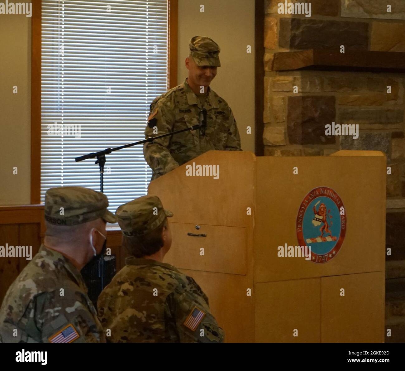Command Sgt. Maj. Anthony Bruno, outgoing command sergeant major of the ...