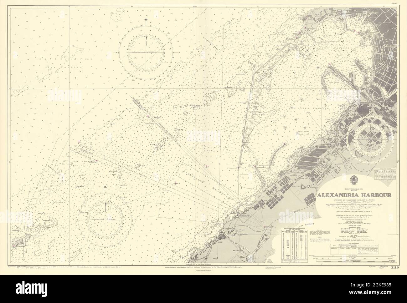 Map of alexandria egypt hi-res stock photography and images - Alamy