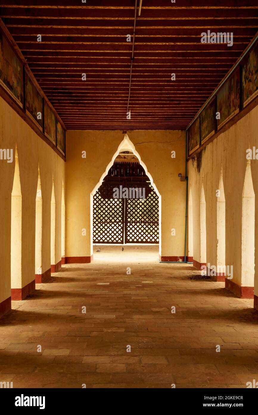 Hallway Inside An Old Temple In Bagan Stock Photo - Alamy